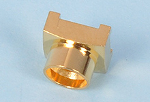 SMP Plug, Straight, Limited Detent, PCB, Surface Mount, Tray for sale