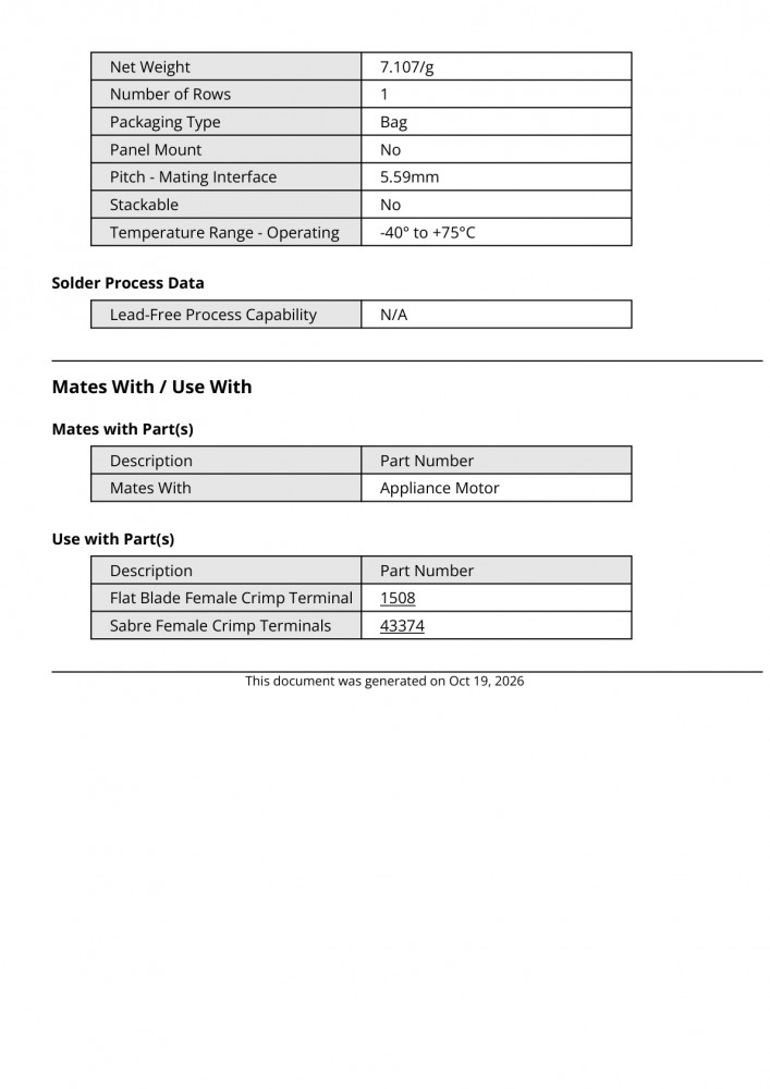 MOLEX 06023103 document image, page 3