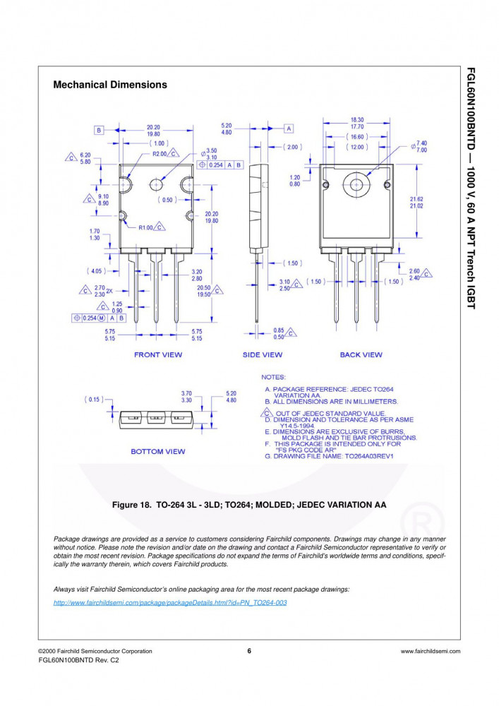 FGL60N100BNTDTU datasheet page 7