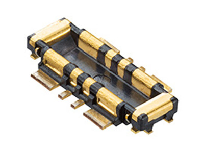 SlimStack Board-to-Board Plug, 0.40mm Pitch, Battery Series, 0.60mm Mated Height, 2.00mm Mated Width, 8 Circuits, 10.0A for sale