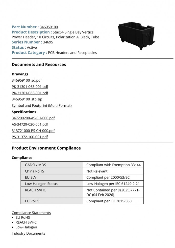 346959100 technical document preview, page 1