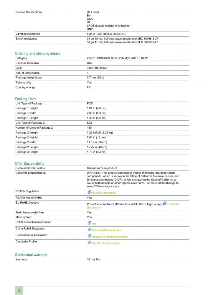 ZB5CW313 technical document page 2