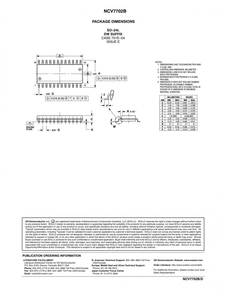 NCV7702B datasheet page 10