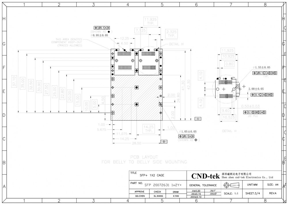 SFP 20072631 1x2Y+ drawing page 3