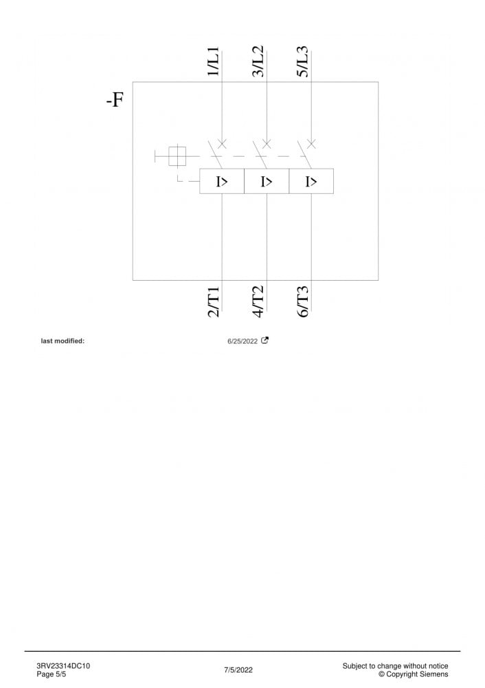 3RV23314DC10 technical document page 5
