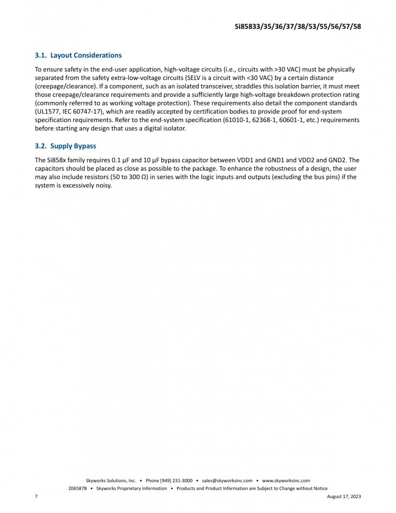 SI858x datasheet page 7