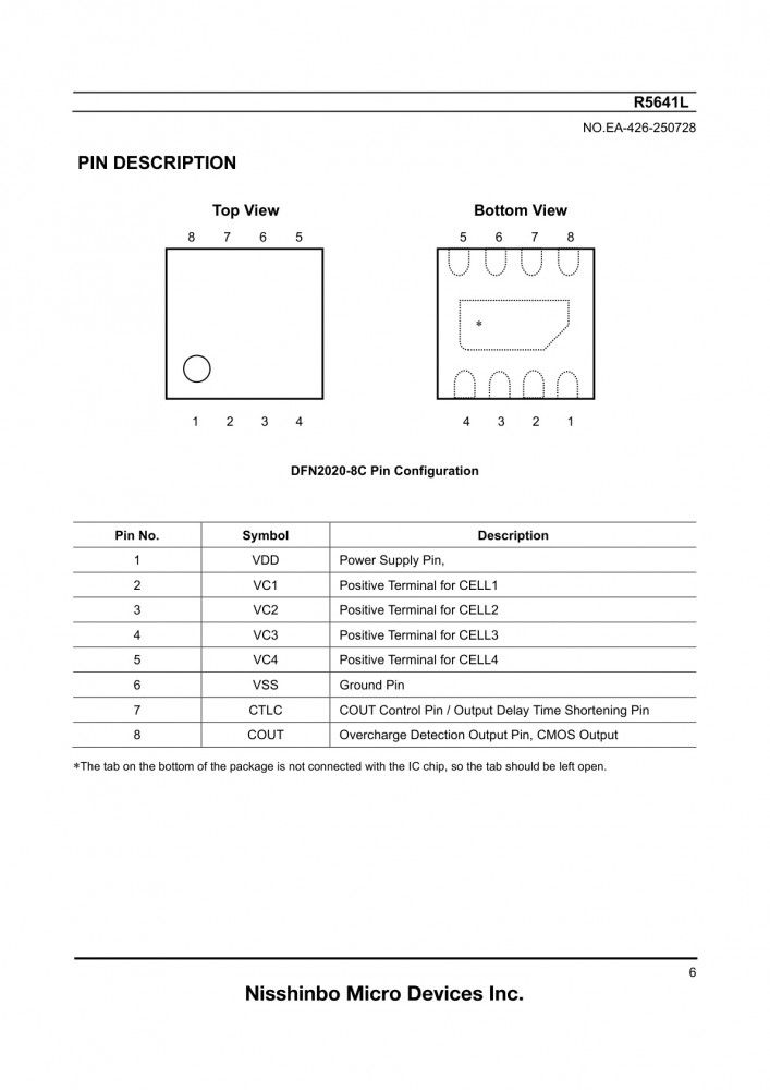 R5641L datasheet page 6