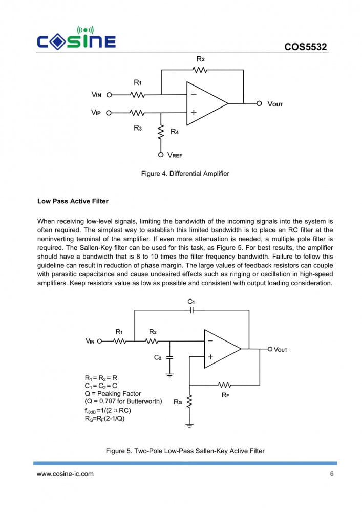 COS5532SR datasheet page 6
