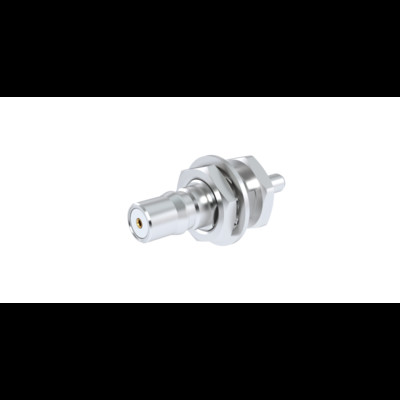 SMA / SQUARE FLANGE PLUG RECEPTACLE WITH TAB CONTACT