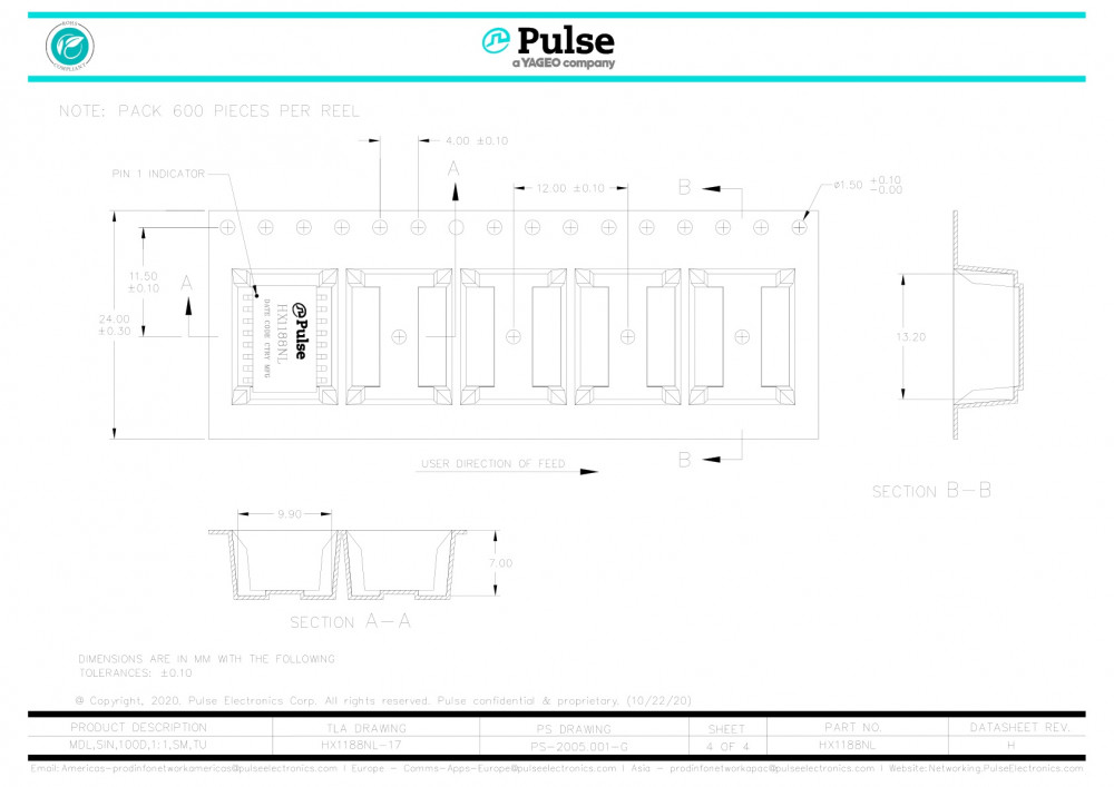 HX1188NL datasheet page 4