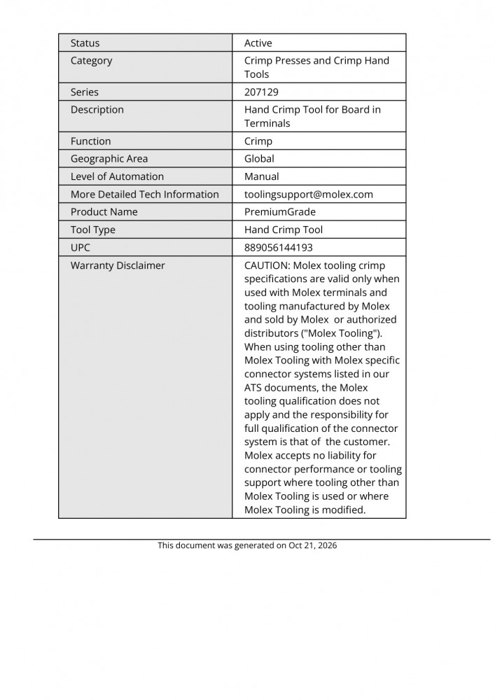 MOLEX 638276100 product document image 2