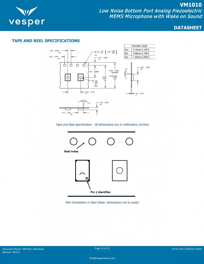 VM1010 datasheet page 10