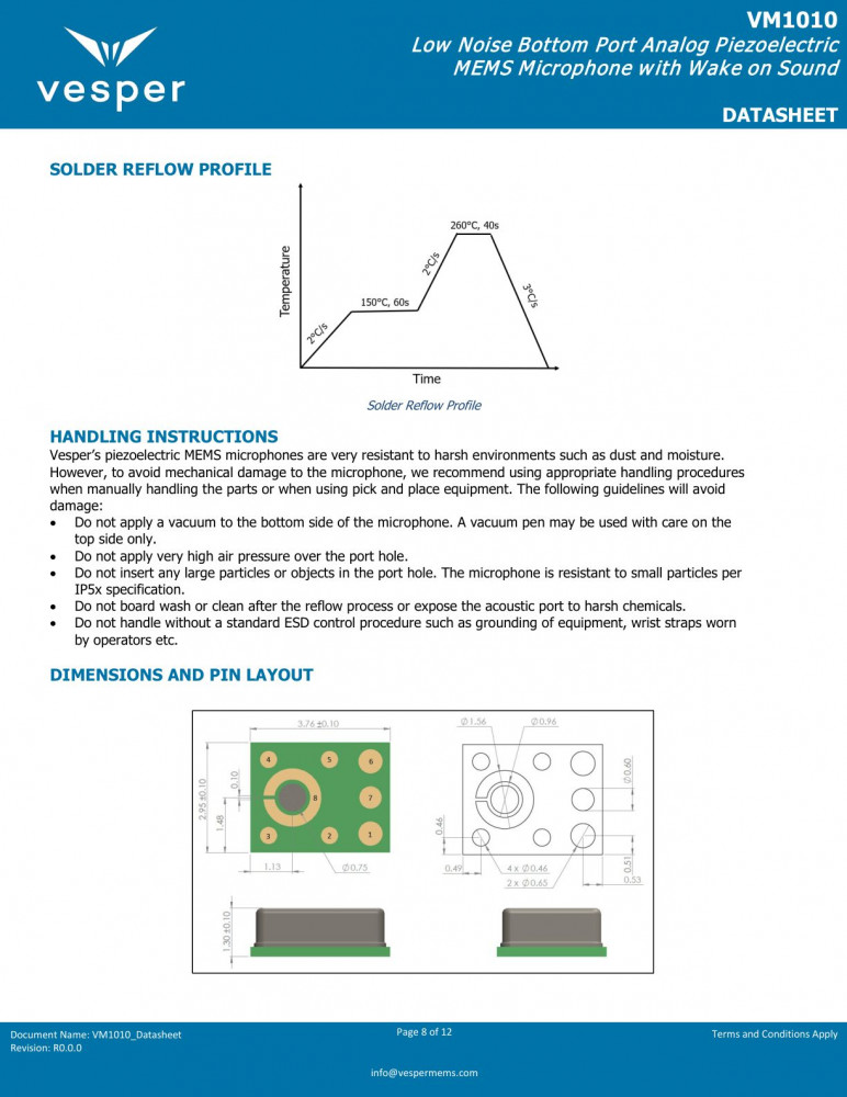 VM1010 datasheet page 8