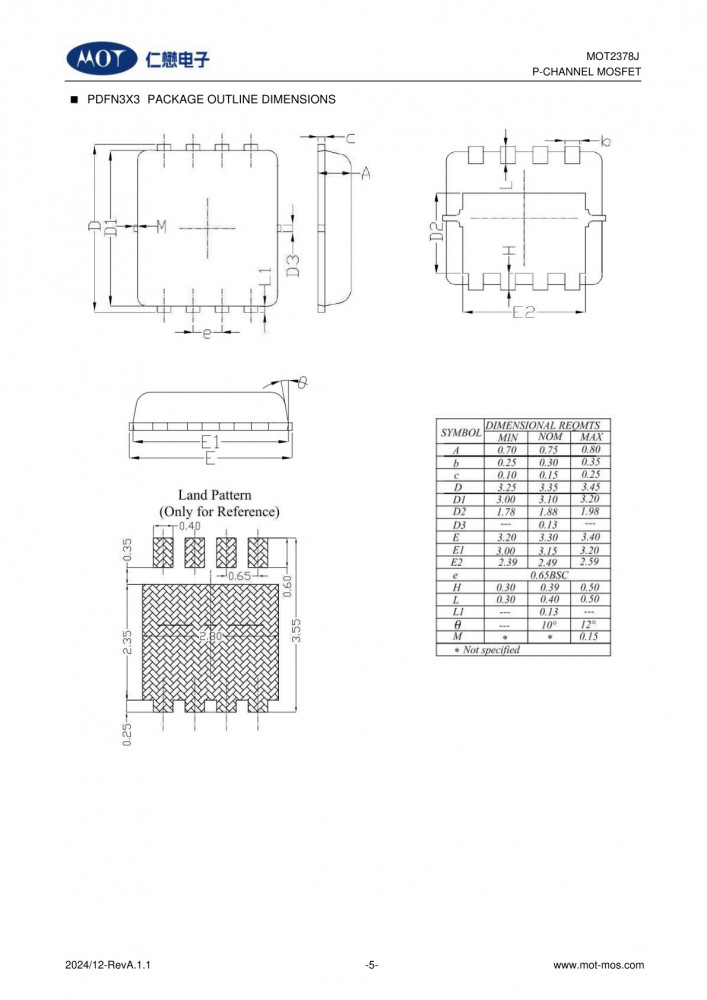 MOT2378J datasheet page 5