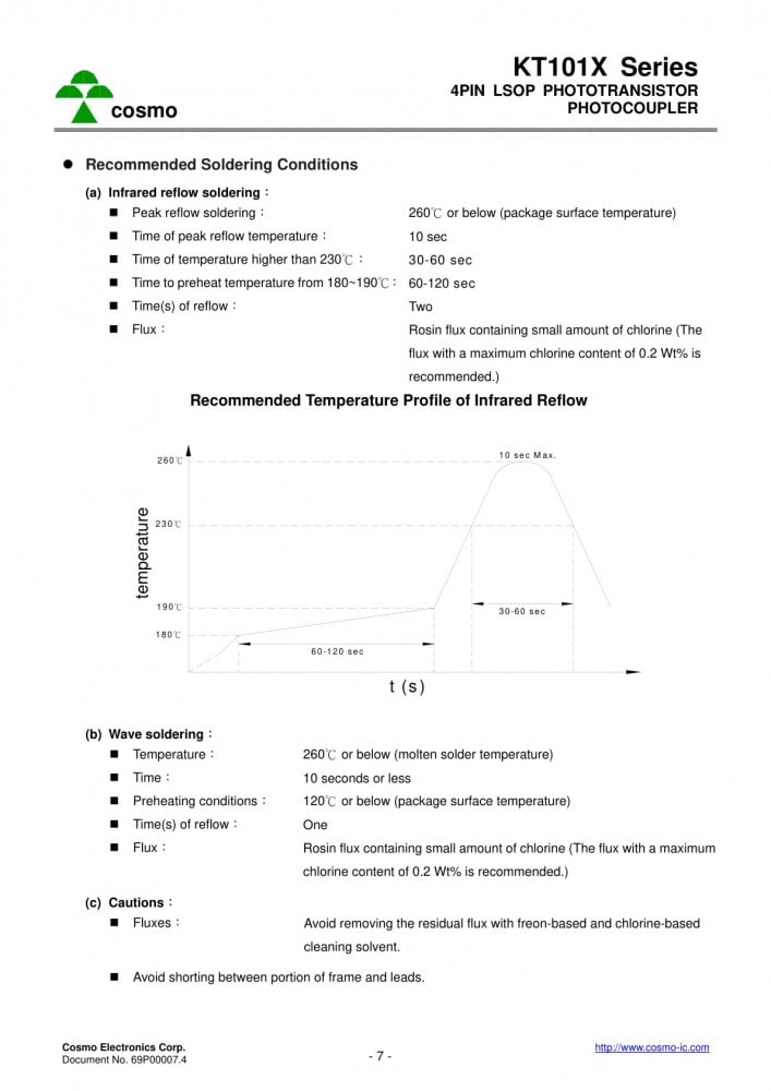 KT1018TLD datasheet page 7