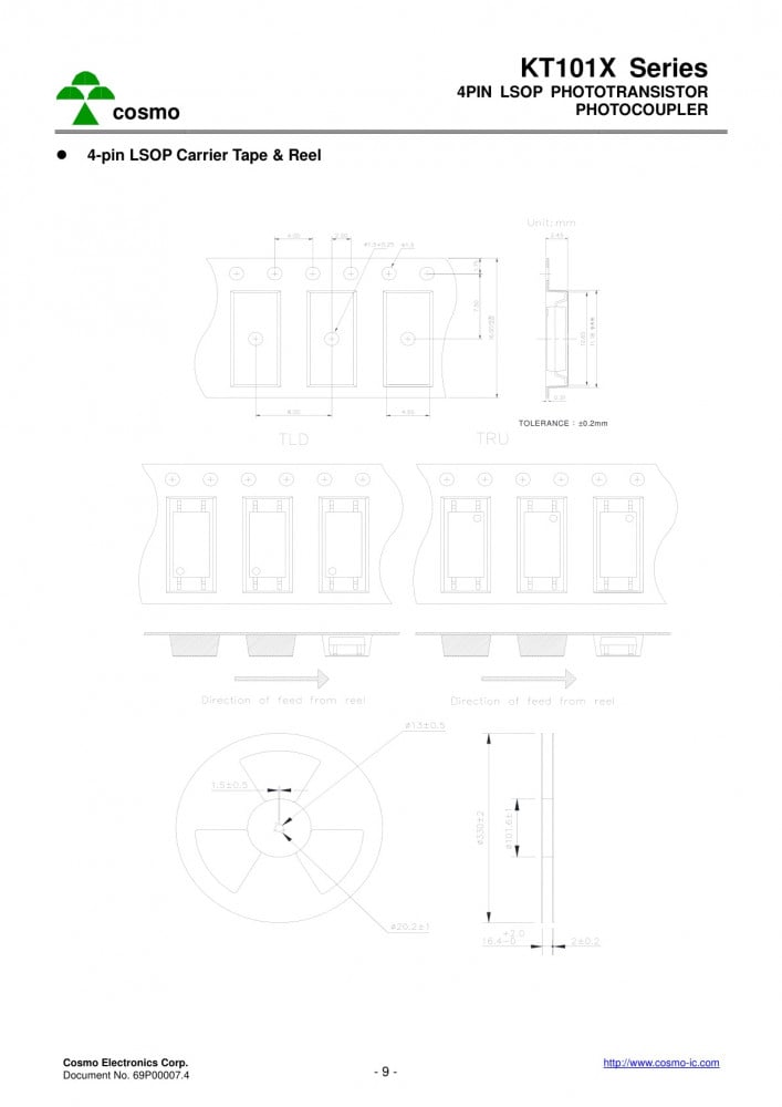 KT1018TLD datasheet page 9