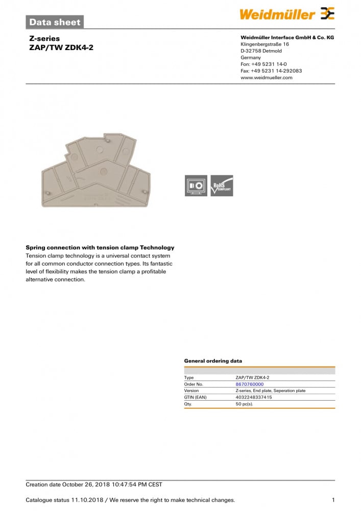 8670760000 technical document page 1