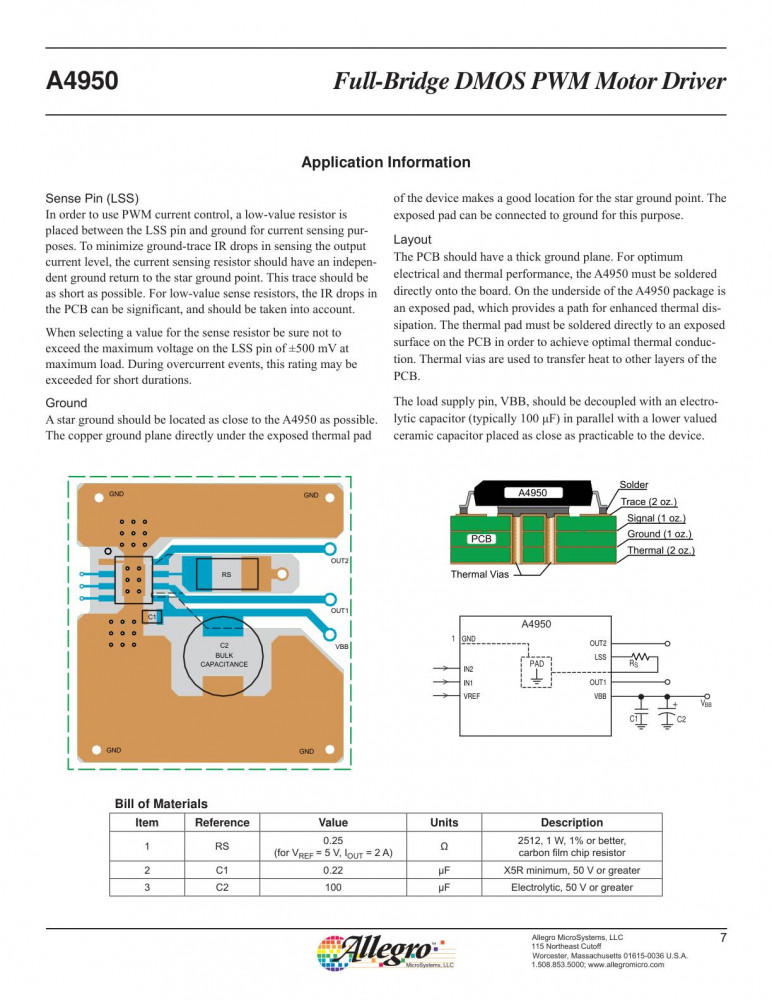 A4950 datasheet page 7