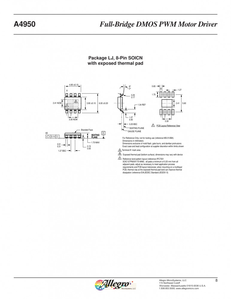 A4950 datasheet page 8