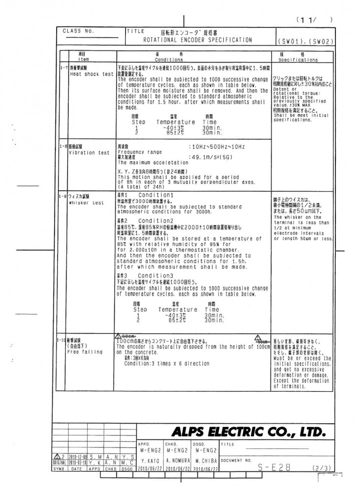 EC11E15244J8 specification page 7