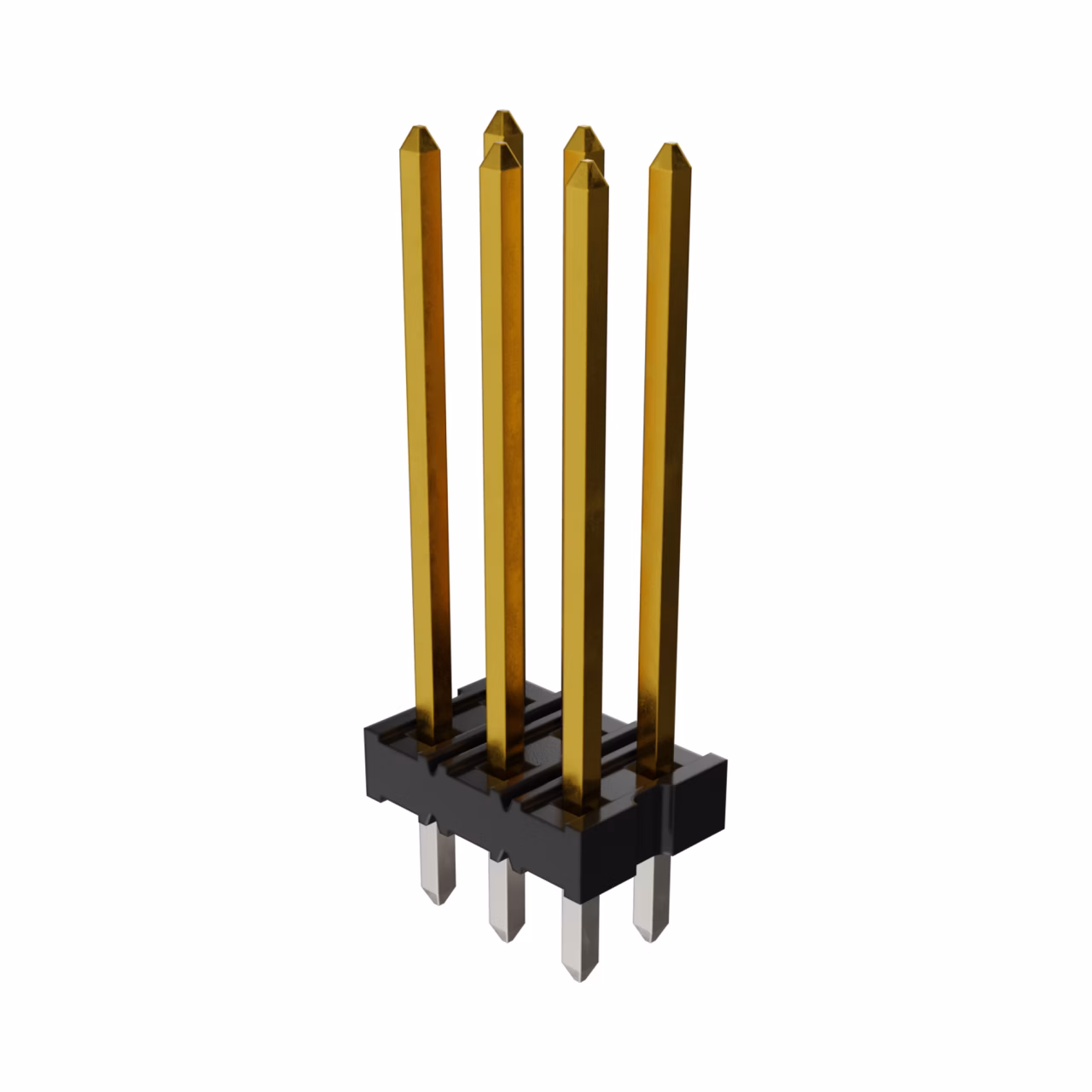 2.00mm Pitch Milli-Grid Header, Vertical, Through Hole, 6 Circuits, 0.76µm Gold (Au) Plating, Mating Pin Length 11.50mm, Tail Length 2.50mm, Tray, Lead-Free for sale