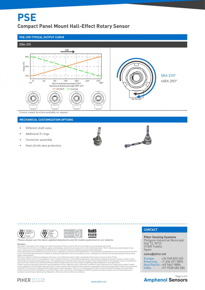 PSE product documentation page 4