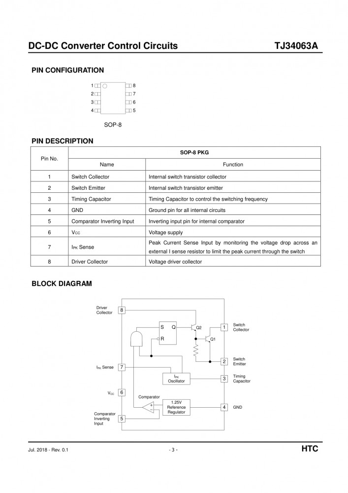 TJ34063AGD datasheet page 3