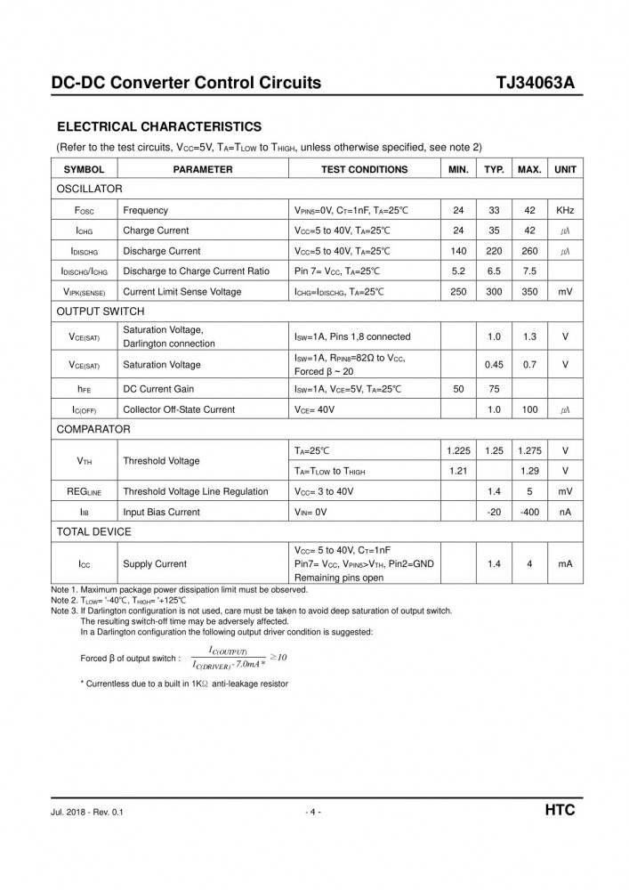 TJ34063AGD datasheet page 4