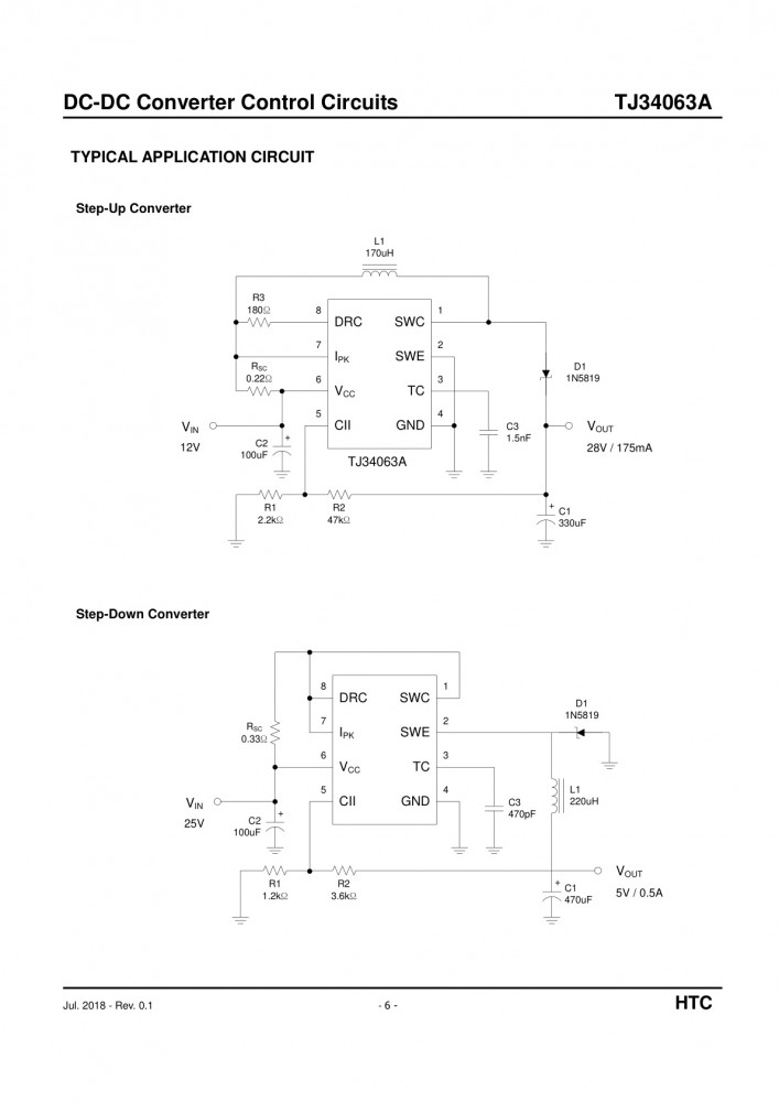 TJ34063AGD datasheet page 6