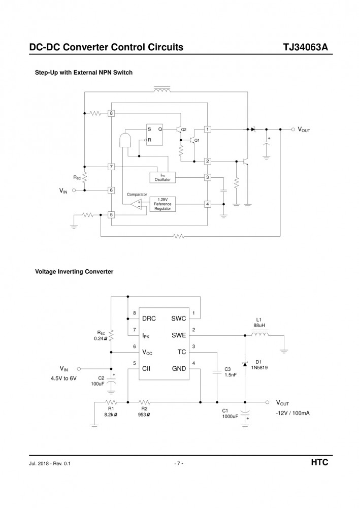 TJ34063AGD datasheet page 7