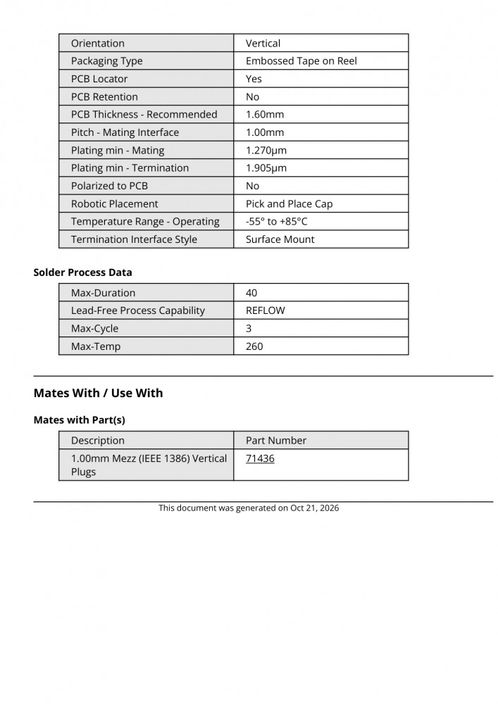 MOLEX 714390264 technical document image 3
