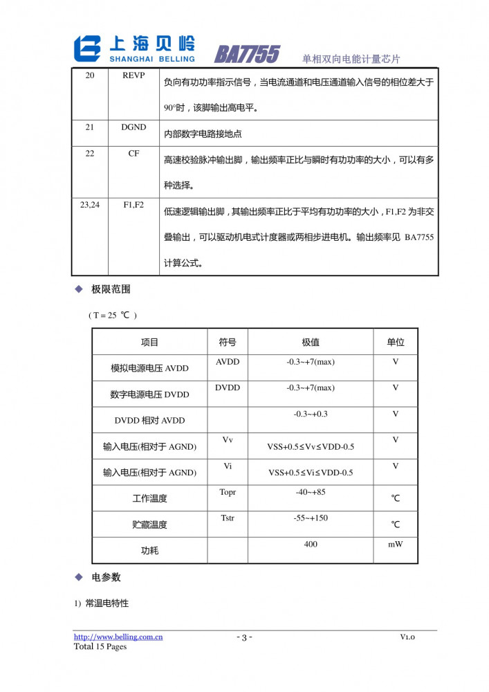 BA7755 datasheet page 3