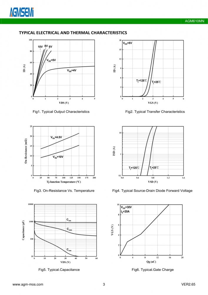 AGM610MN datasheet page 3