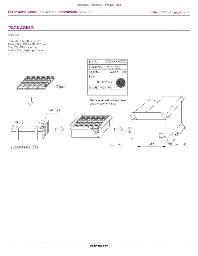 CSS-66668N technical document page 3