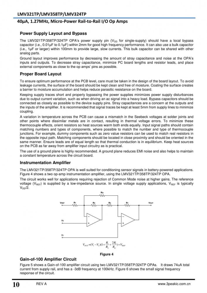 LMV324TP-SR datasheet page 10