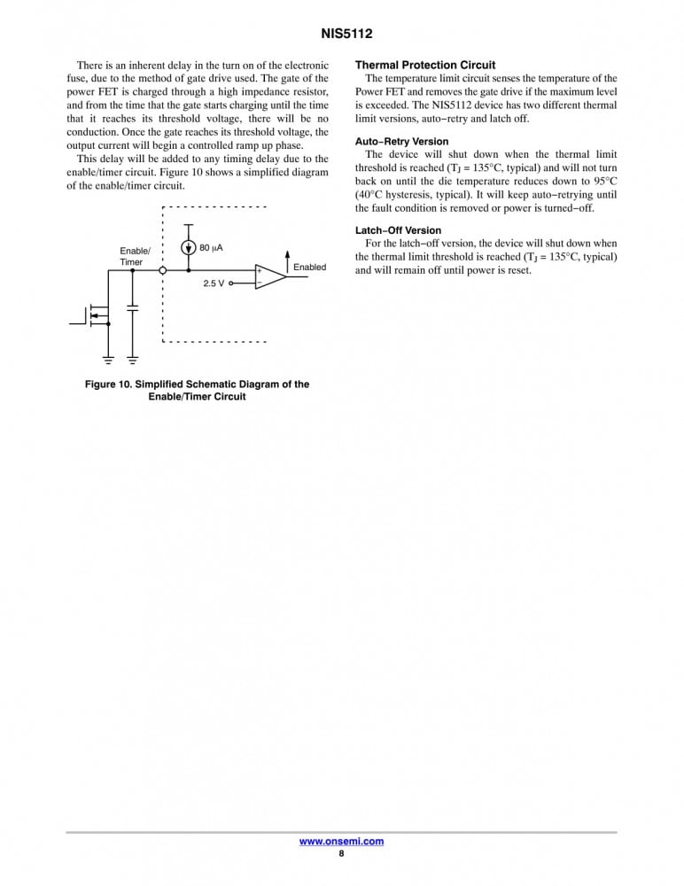NIS5112 datasheet page 8