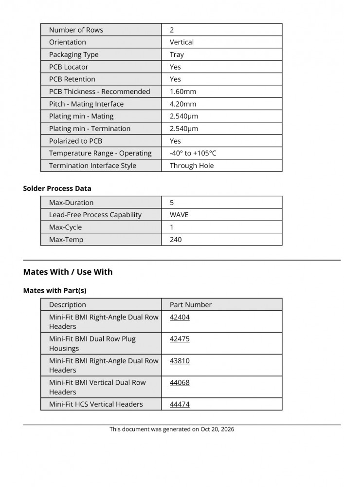 Product document image 3 for MOLEX 444751621