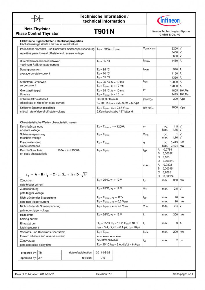 T901N35TOF technical document page 2