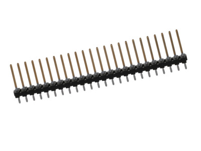 KK 396 Breakaway Header, Vertical, 24 Circuits, 0.50µm Gold (Au) Selective Plating, Pin Length 22.71mm (.894