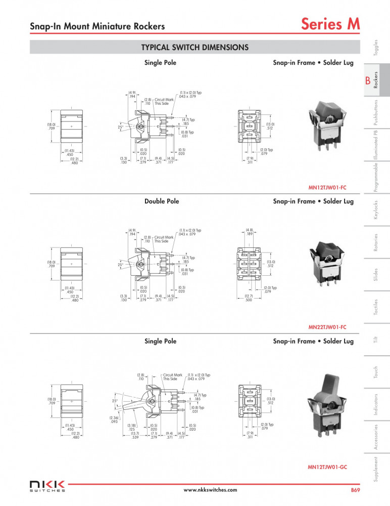 NKK MN series technical document, page 8