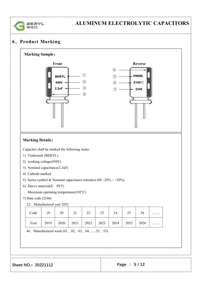 BERYL HW specification page 5
