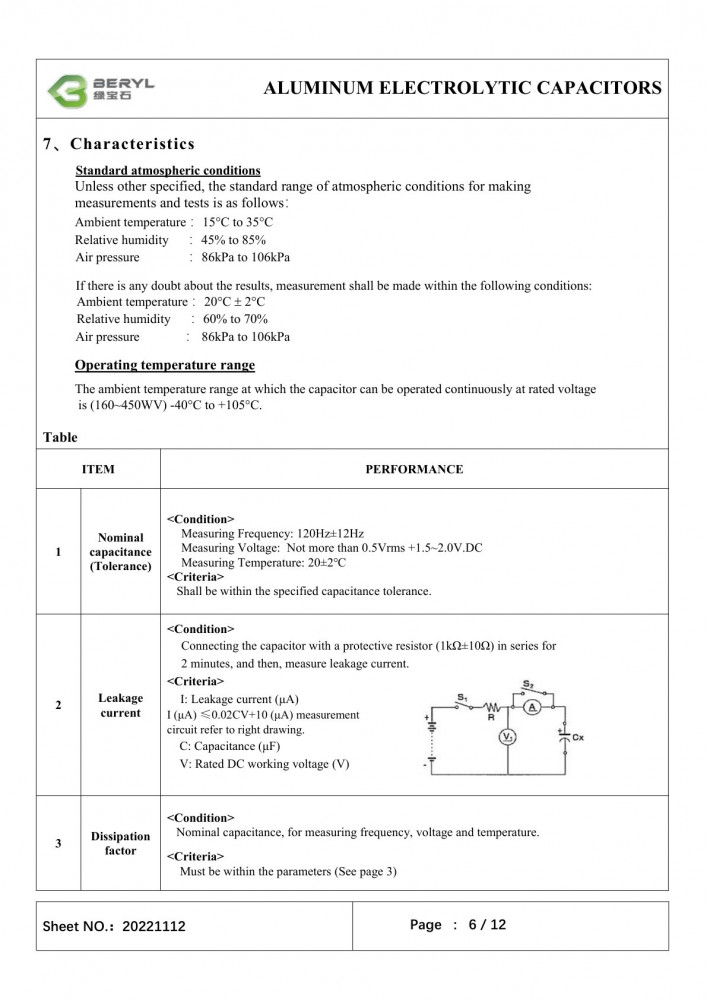 BERYL HW specification page 6