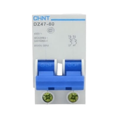 CHINT DZ47-60 2P C25 Miniature Circuit Breaker for sale