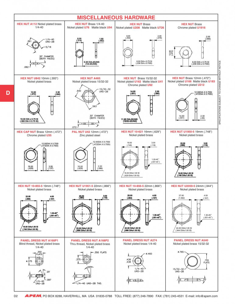 APEM catalogue page 2