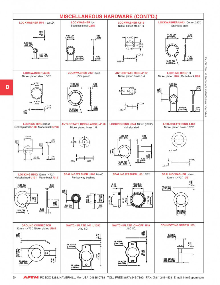 APEM catalogue page 4