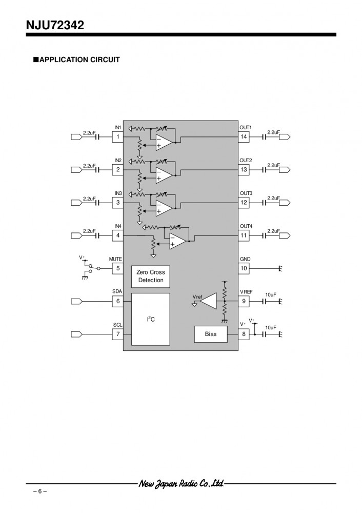 NJU72342 datasheet page 6