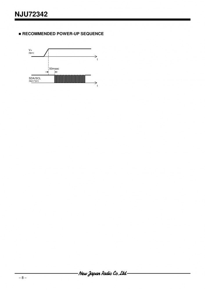 NJU72342 datasheet page 8