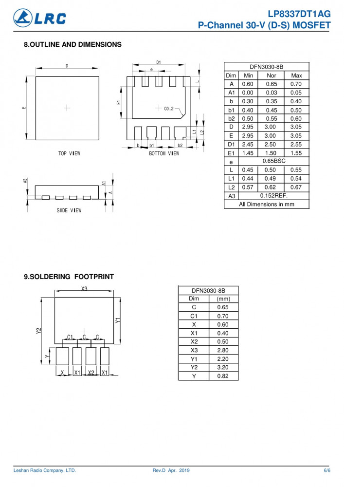 LP8337DT1AG datasheet page 6