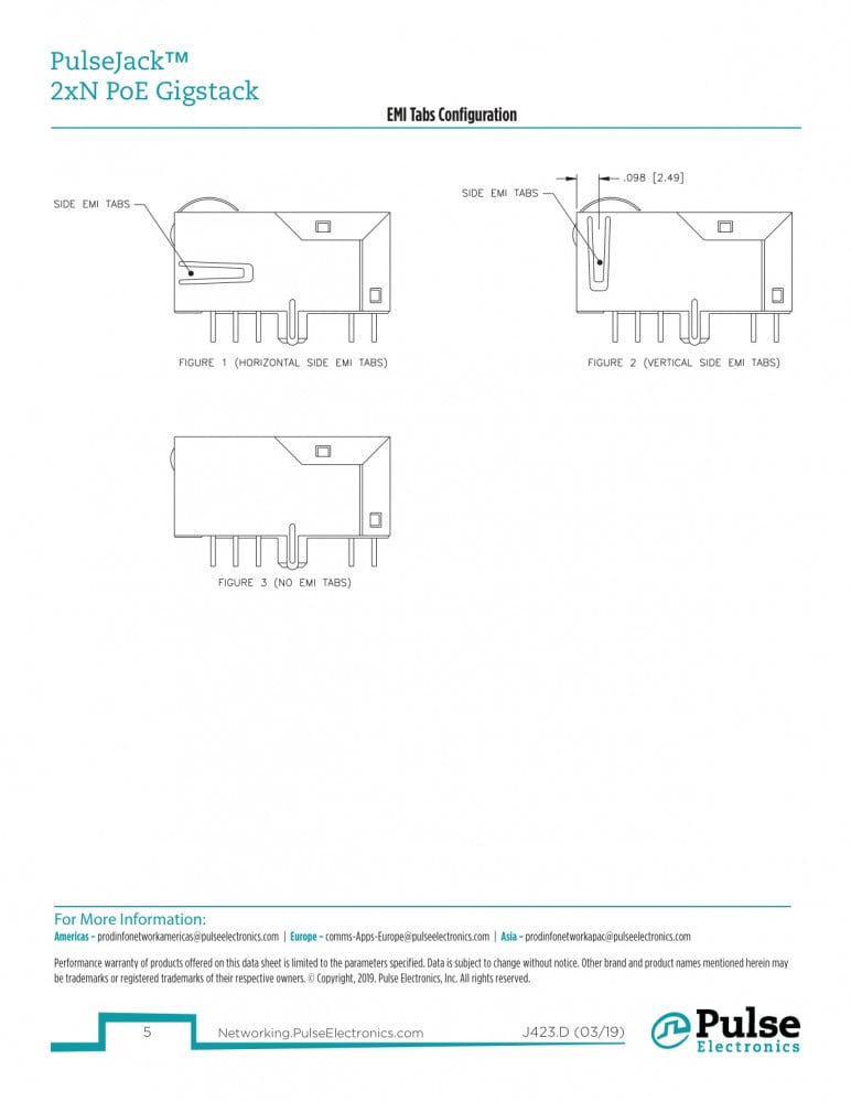 PULSE J0G-0001NL datasheet page 5