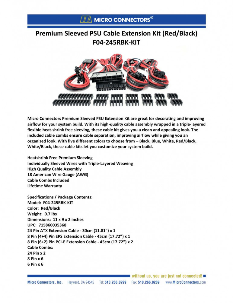 F04-245RBK-KIT product document preview